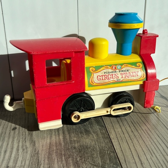 Fisher-Price | Toys | Vintage Fisherprice Circus Train Engine | Poshmark